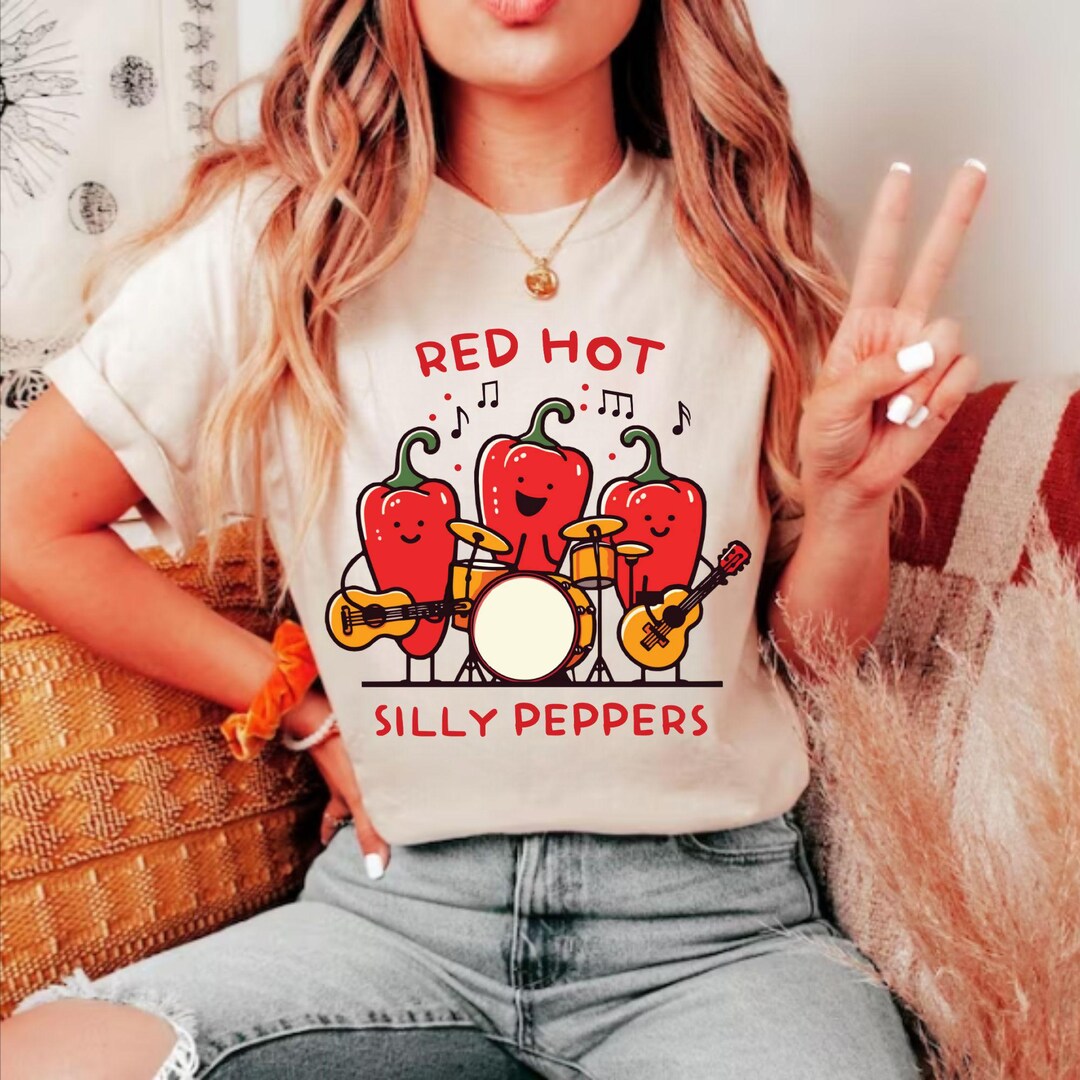 Silly Peppers Unisex T-shirt - Etsy