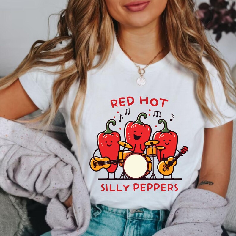Silly Peppers Unisex T-shirt - Etsy