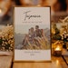 Photo Table Names Template, Destination Table Names, Travel Theme Table ...