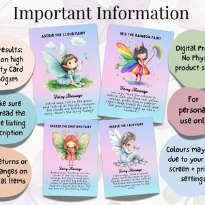 Fairy Affirmation Cards, Kids Affirmation Flash Card Pack, Nature ...