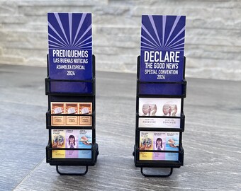 JW Mini Preaching Cart, 3D Printed, Mini JW Witnessing Cart, Pioneer ...