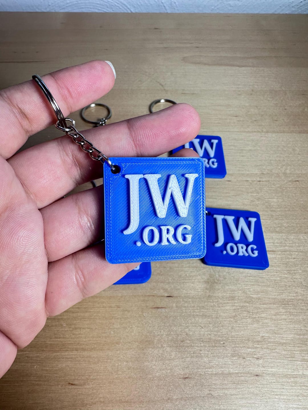 JW 3D Keychains, 3D Printed, JW Pioneer Gift, Keychain for Pioneer, JW ...