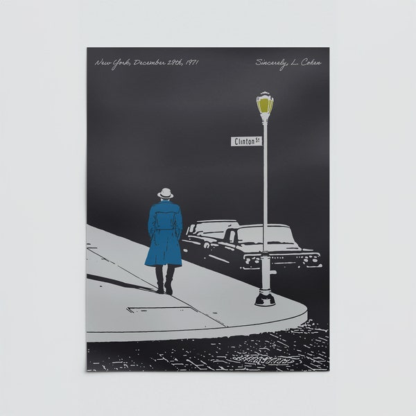 Leonard Cohen - Etsy