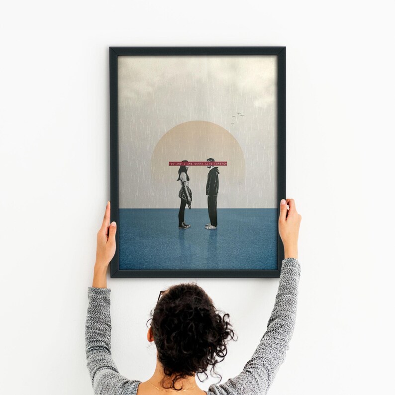 OASIS Poster - Live Forever, Wall Art, Gift for Music Fans - Etsy