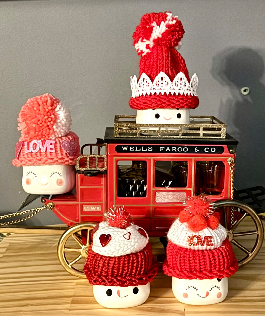 Marshmallow Hug Hats - Etsy