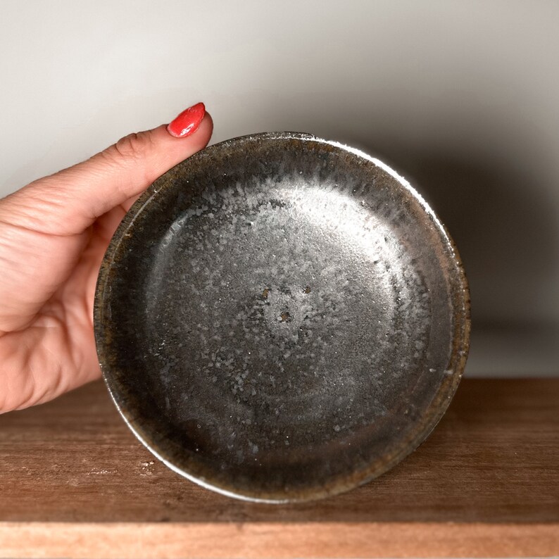 Metallic Ceramic Dish | Handmade Pottery - Etsy