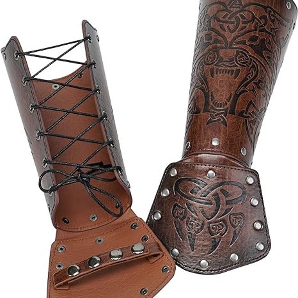 Medieval Leather Head Armor - Etsy