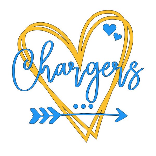 Chargers Window Decal - Etsy