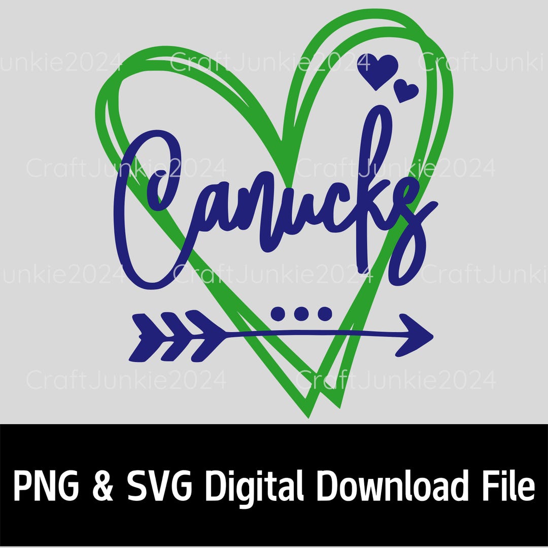 Canucks Png Svg, Hockey Png Svg, Sport Png Svg, Digital, Sublimation ...