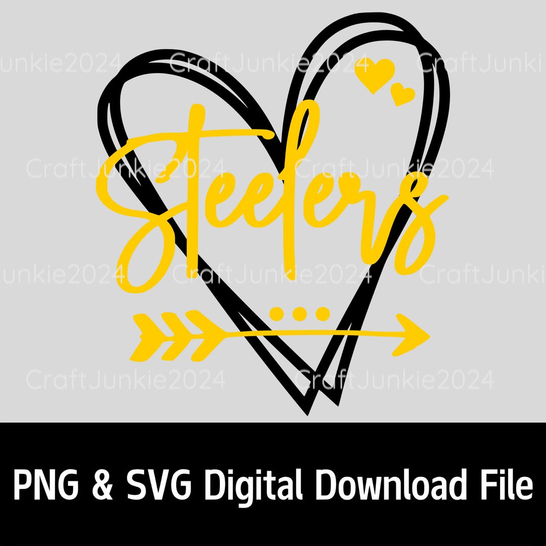 Steelers Png Svg, Football Png Svg, Sport Png Svg, Sublimation Design ...