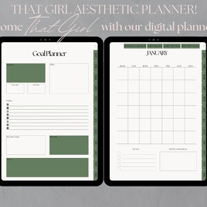 THAT GIRL Planner 2024 Digital Planner iPad Planner Goodnotes Planner ...