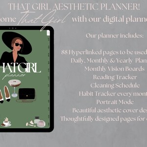 THAT GIRL Planner 2024 Digital Planner iPad Planner Goodnotes Planner ...