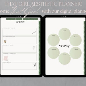 THAT GIRL Planner 2024 Digital Planner iPad Planner Goodnotes Planner ...
