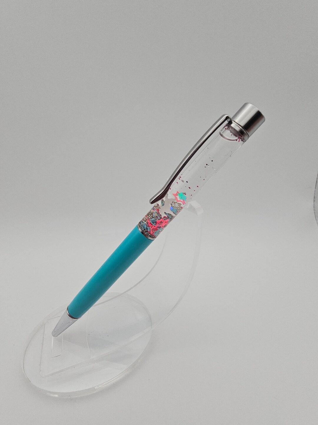 Unicorn Sensory Fidget Pen, Gift, Ballpoint Pen, Liquid Glitter Pen ...