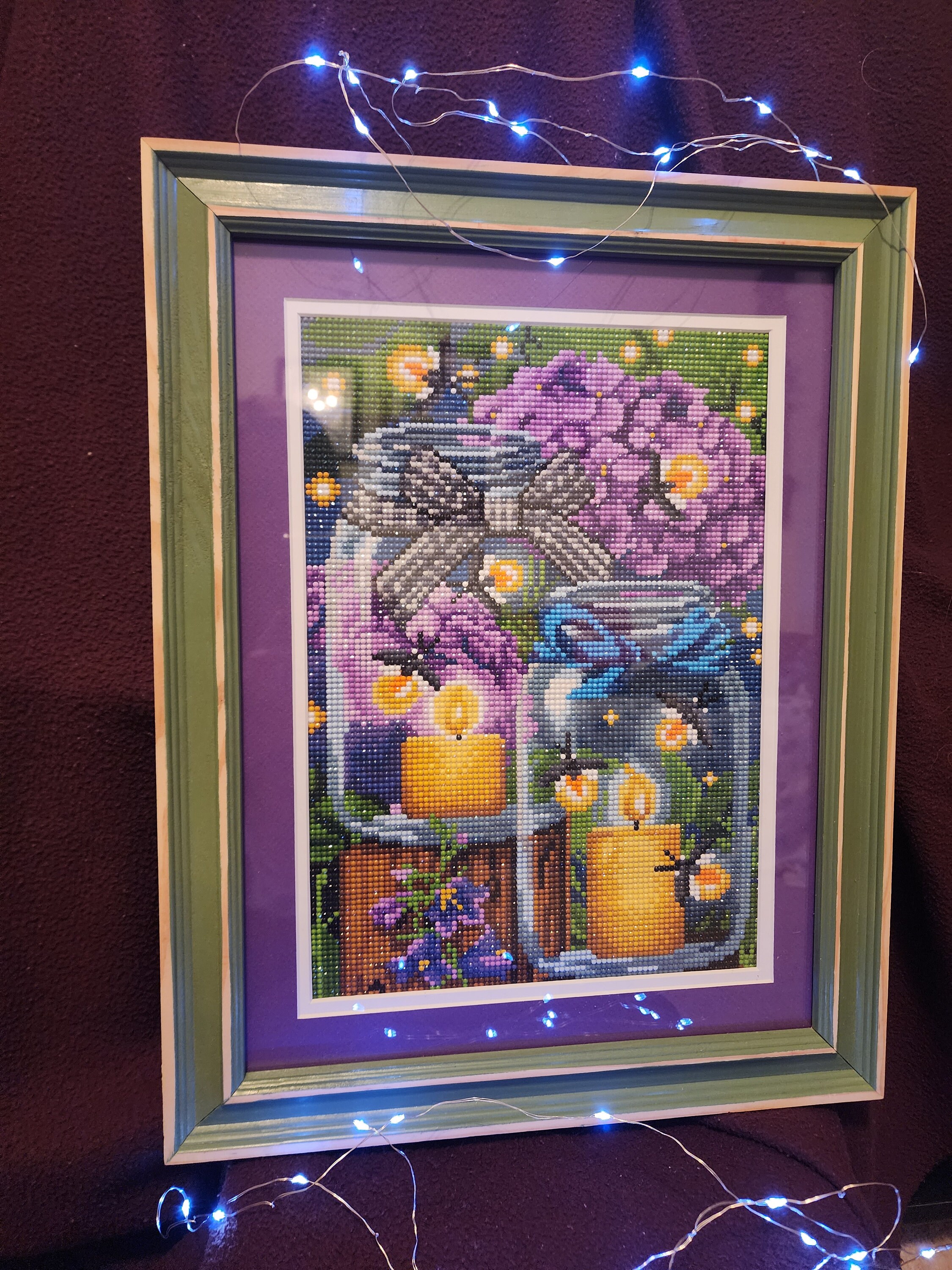 Framed Fireflies Diamond Painting - Etsy
