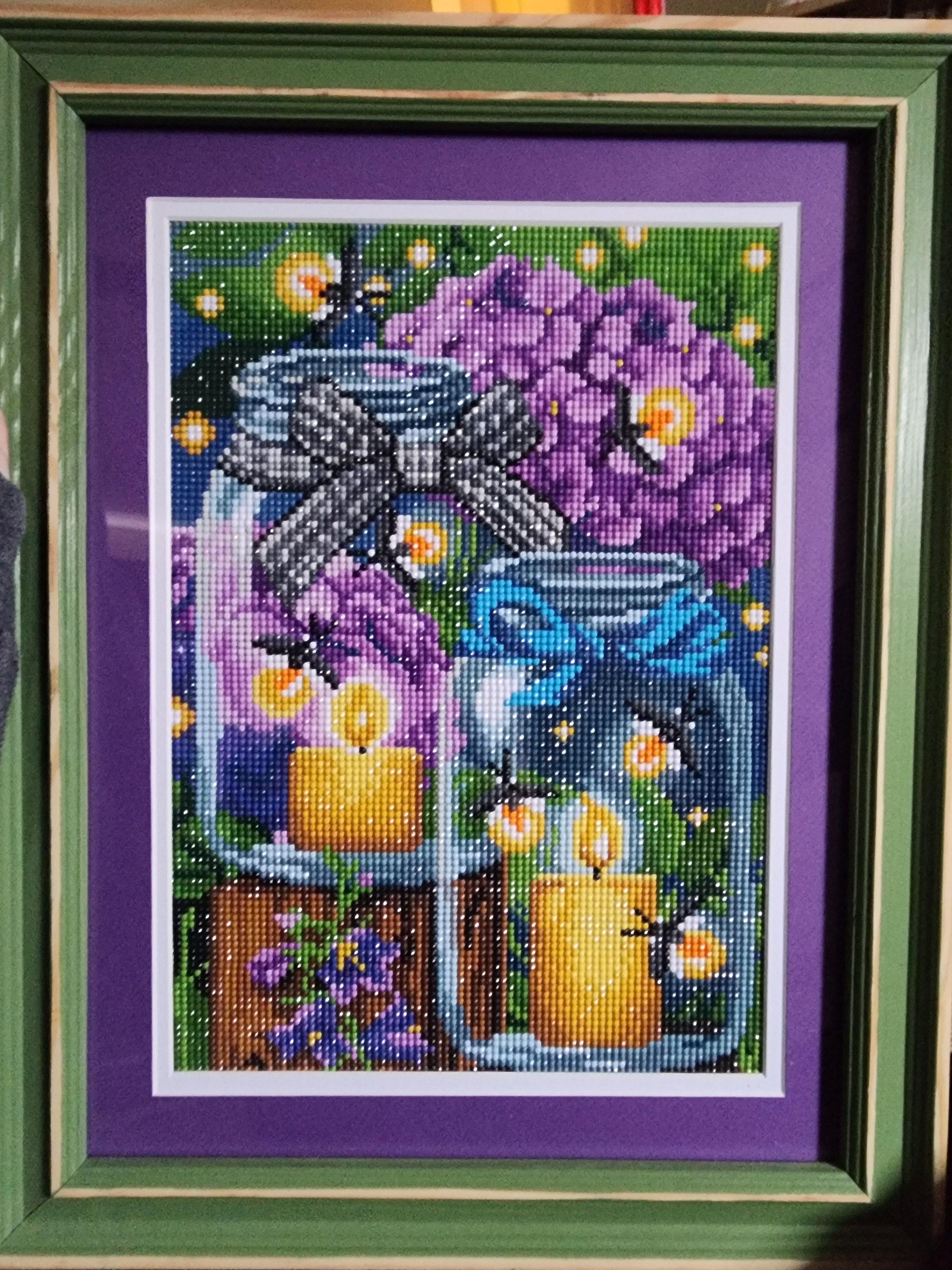 Framed Fireflies Diamond Painting - Etsy