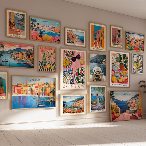 Italy Travel Poster - Etsy