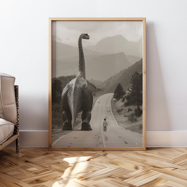 Dinosaur Poster - Etsy