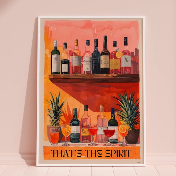 Printable Vintage Bar Poster, Printable Wall Art, Poster Art Wall ...