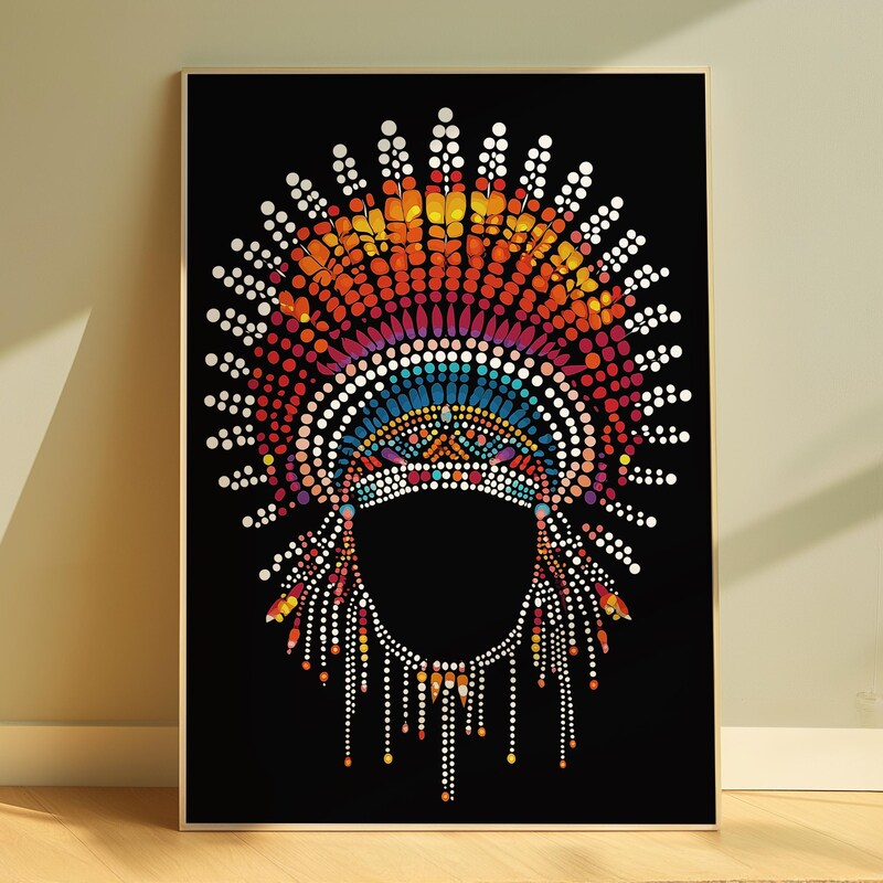 Tribal Poster - Etsy