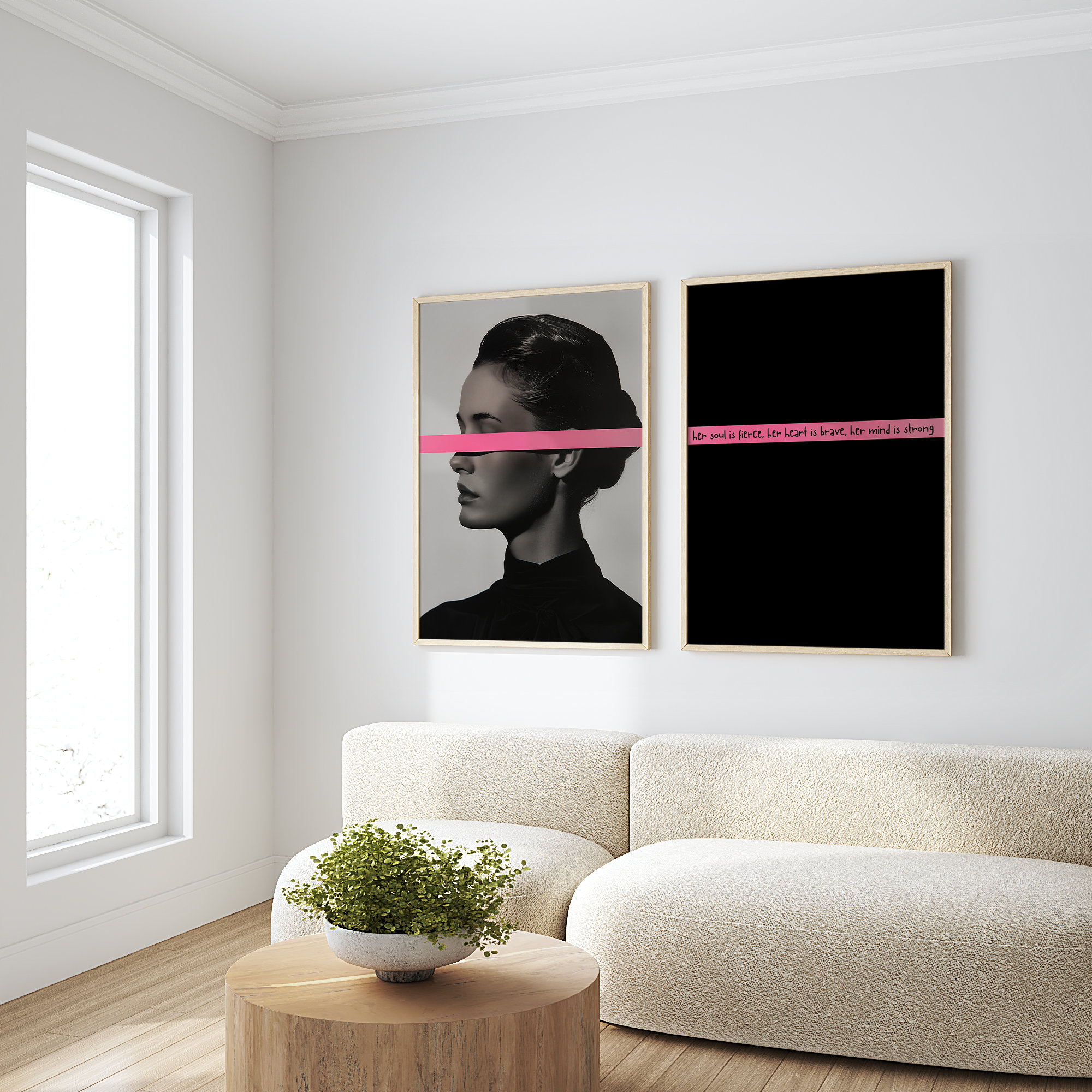 Feminine Wall Art, Minimalist Wall Decor, Aesthetic Wall Posters, Girly ...