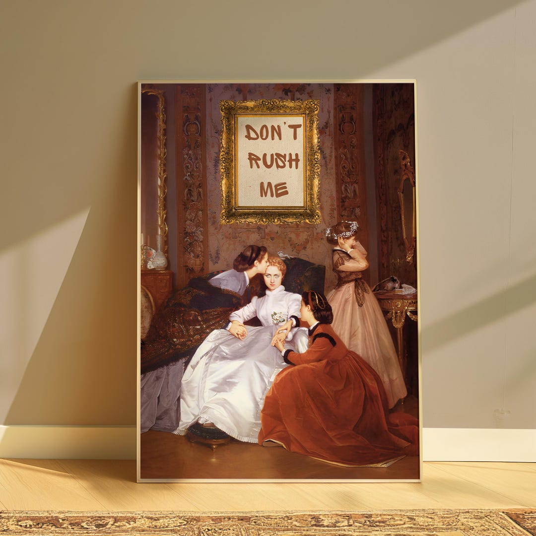 Altered Art Print: the Reluctant Bride, Vintage Feminine Decor (digital ...