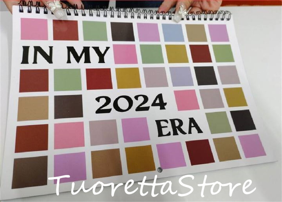 Taylor Swiftie Calendar 2024 Eras Tour Wall Calendar,swiftie Merch, in ...
