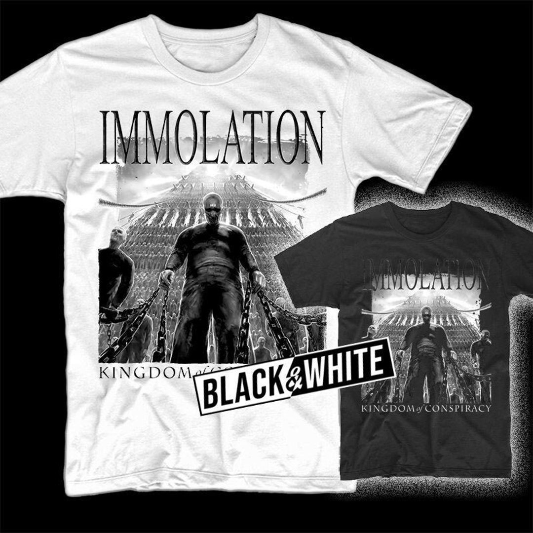 Immolation Kingdom of Conspiracy Album Cover Heavy Metal Hard - Etsy