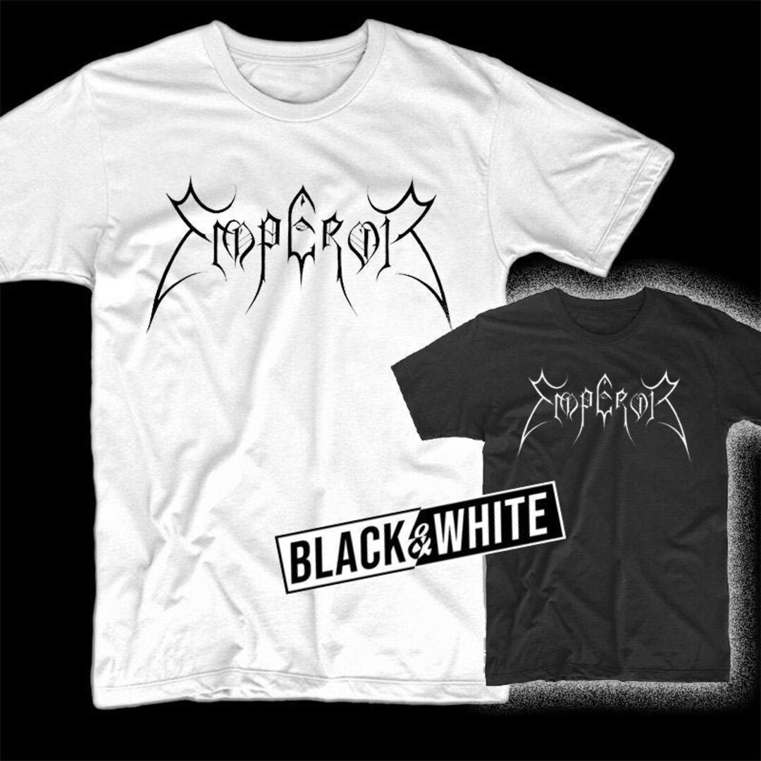 Emperor Logo Band Poster Album Cover Metal Hard Rock Music T Shirt All ...