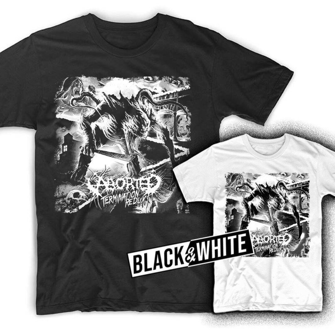 Aborted Termination Redux Band Poster Album Cover Metal Hard Rock Music ...