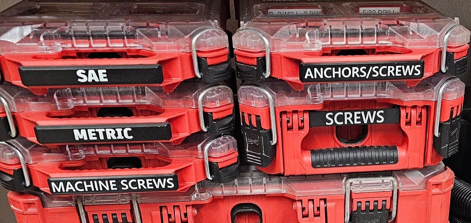 Milwaukee Packout Low Profile Compact Organizer- Labels - Etsy