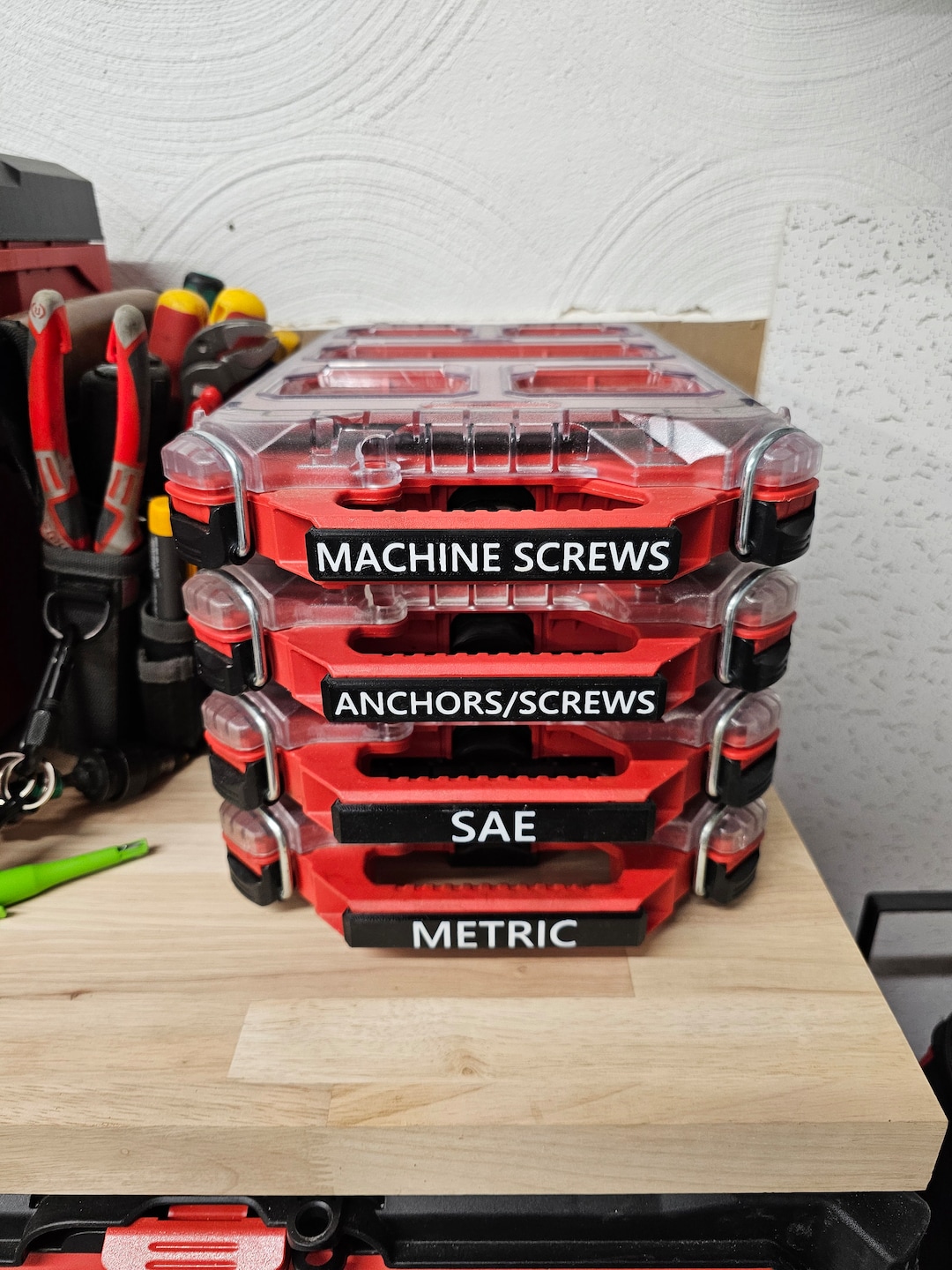 Milwaukee Packout Low Profile Compact Organizer- Labels - Etsy