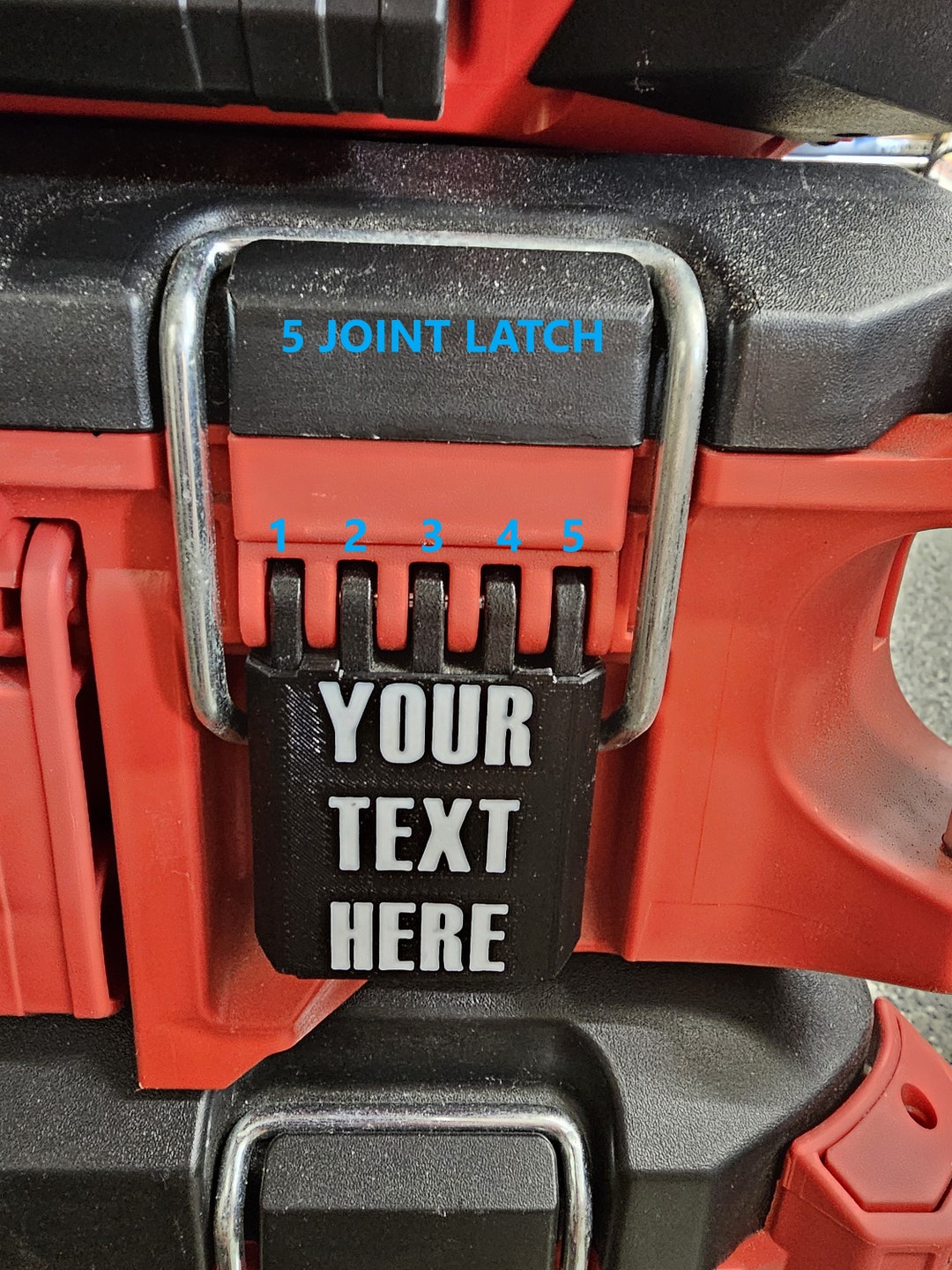 Packout Organizer Latch Label - 5 Joint - Etsy