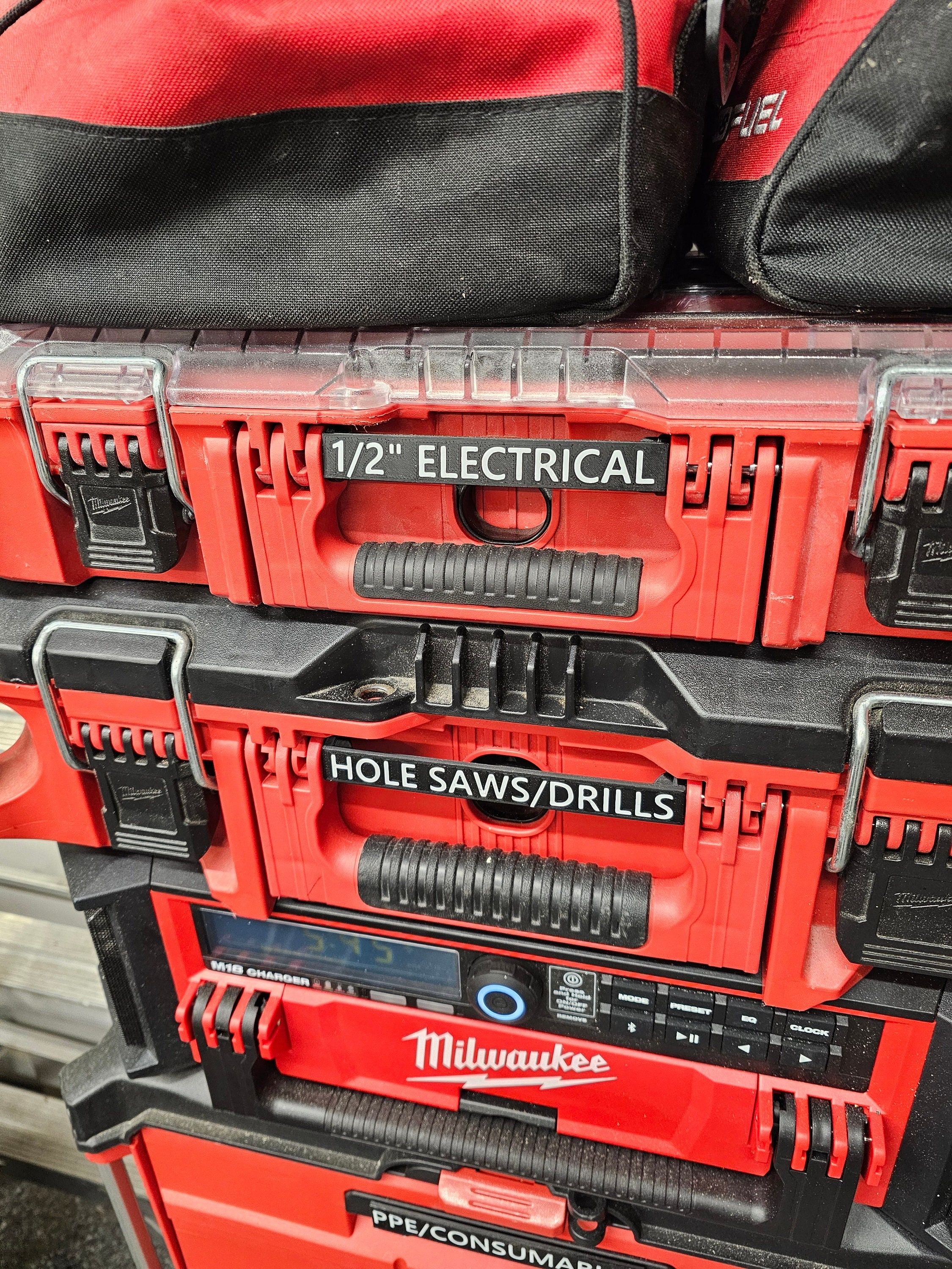 Milwaukee Packout Low Profile Compact Organizer- Labels - Etsy