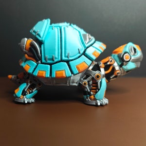 Robo Tortoise Figurine - Etsy