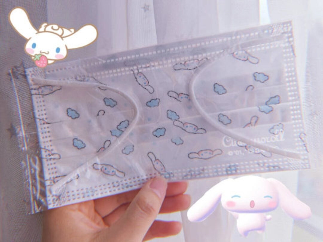Cin.namo.roll Miniso Face Mask Covering Adult Sizes Kawaii Cute - Etsy