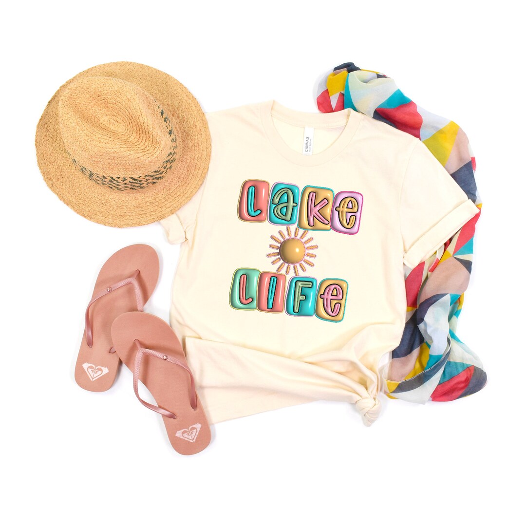 Lake Life Inflated Alpha DTF Print - Etsy