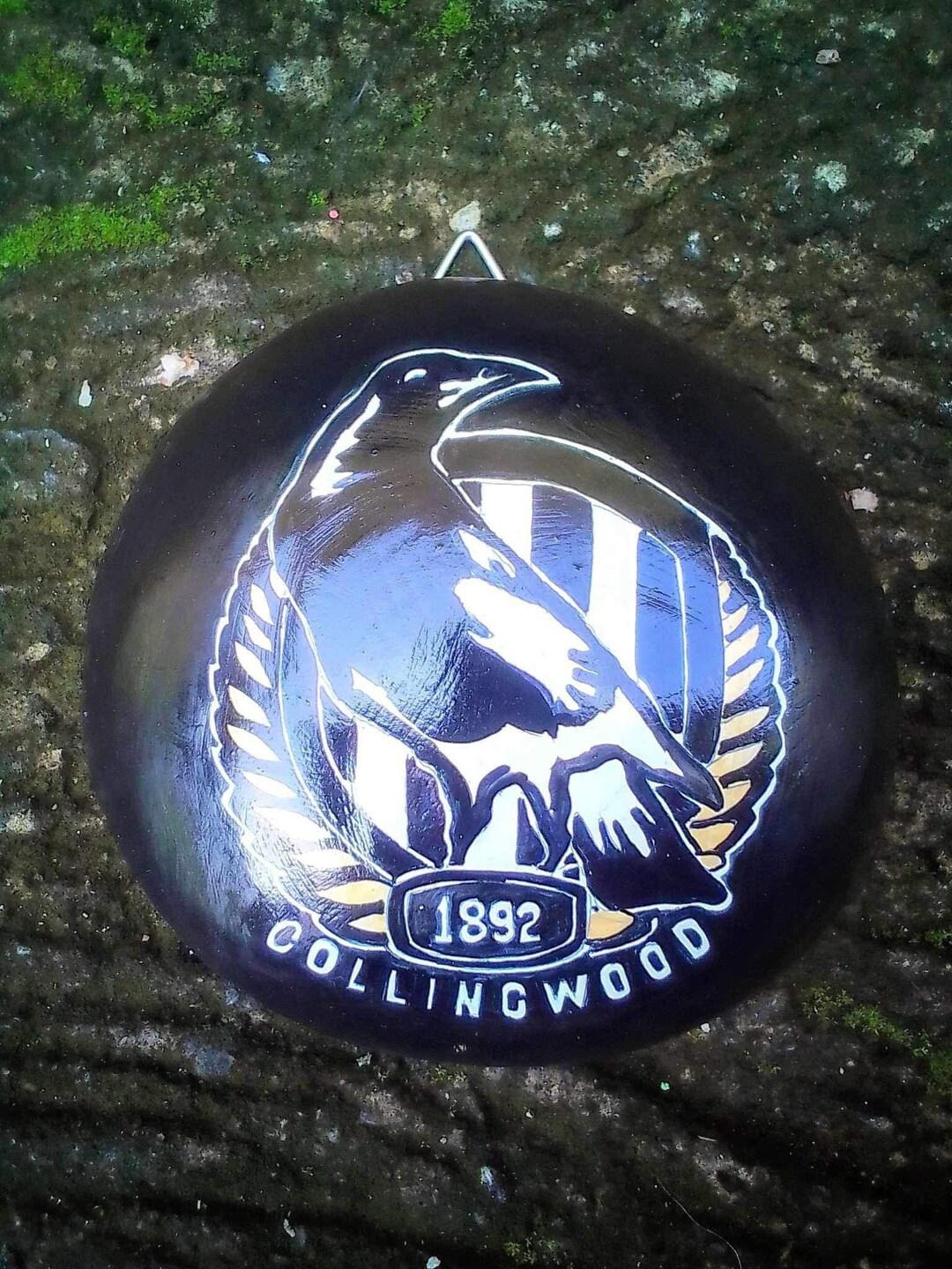 HANDPAINTED AFL LOGOS in Coconut Shells Wall Decoration - Etsy