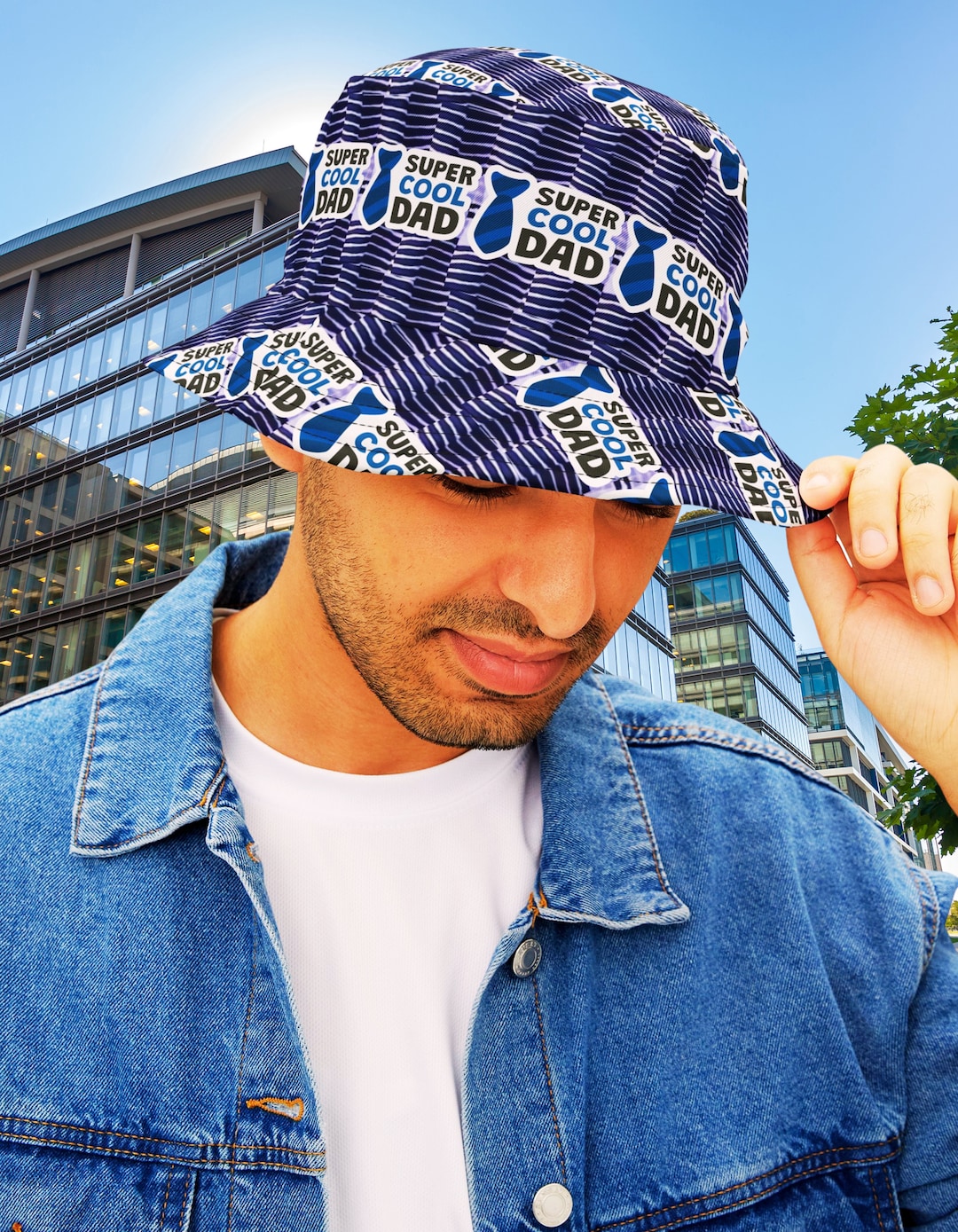 Bucket Hat AOP, Travel Accessories, Personalized, Father Day, Papa, Dad ...