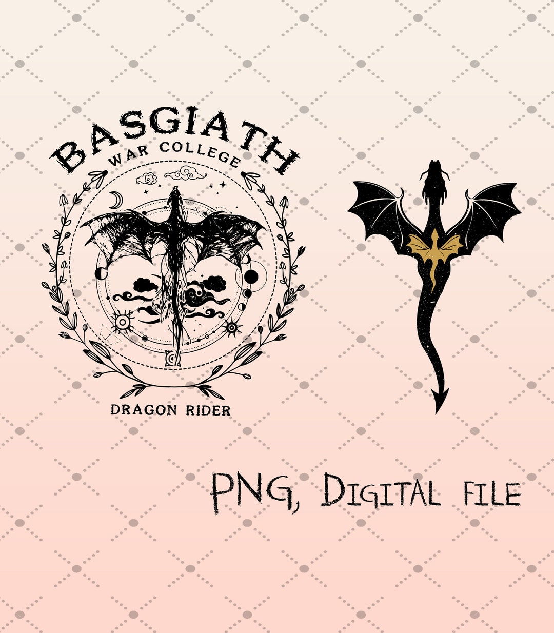 Basgiath War College Png, Fourth Wing Png, Dragon Rider, Bookish Shirt ...