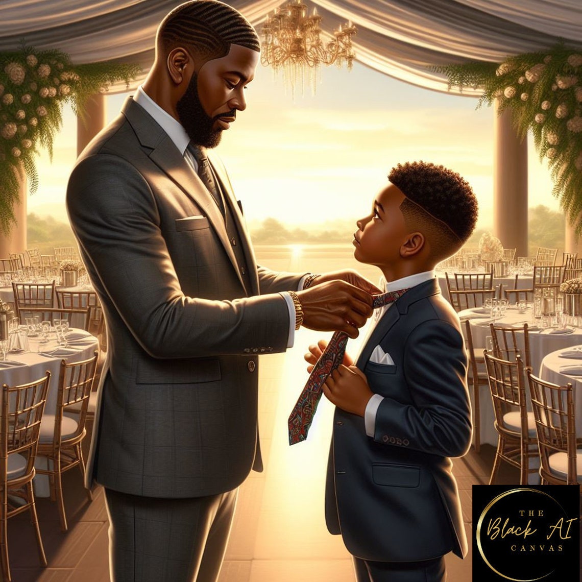 Father and Son Bonding Moment Teachable Moments Family Time Formal ...