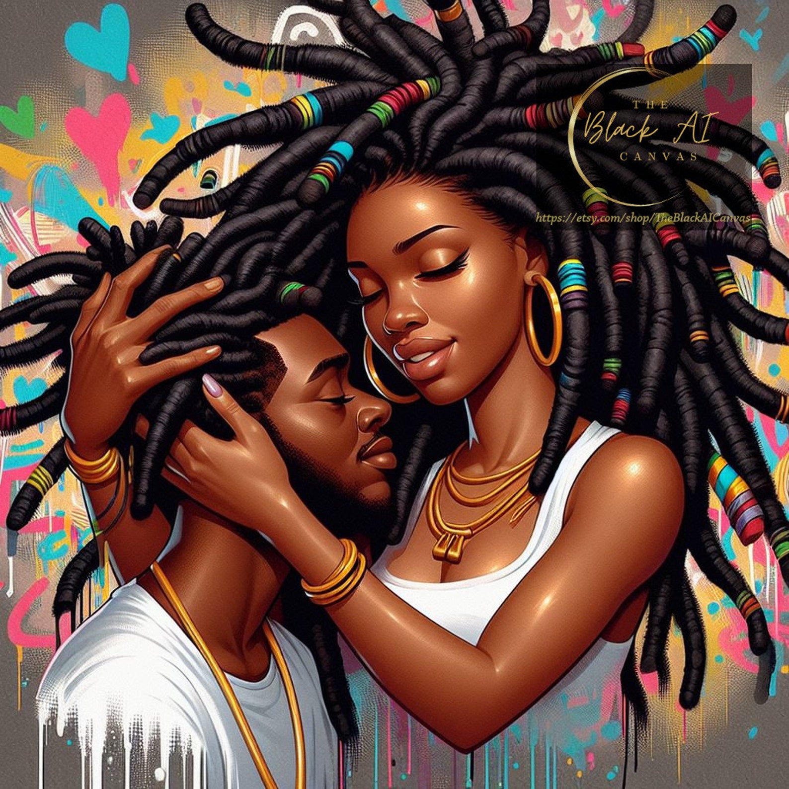 Vibrant Harmony - Celebration of Culture - Perfect Valentine's Day Gift ...