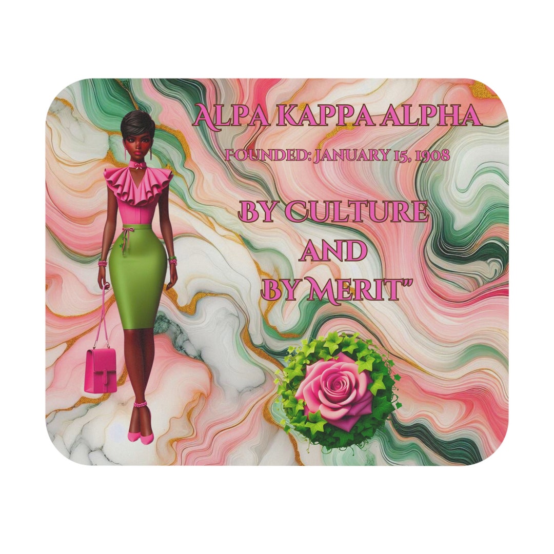 Alpha Kappa Alpha Mouse Pads rectangle - Etsy