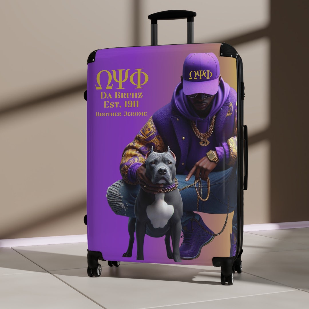 Omega Psi Ph Suitcase - Etsy