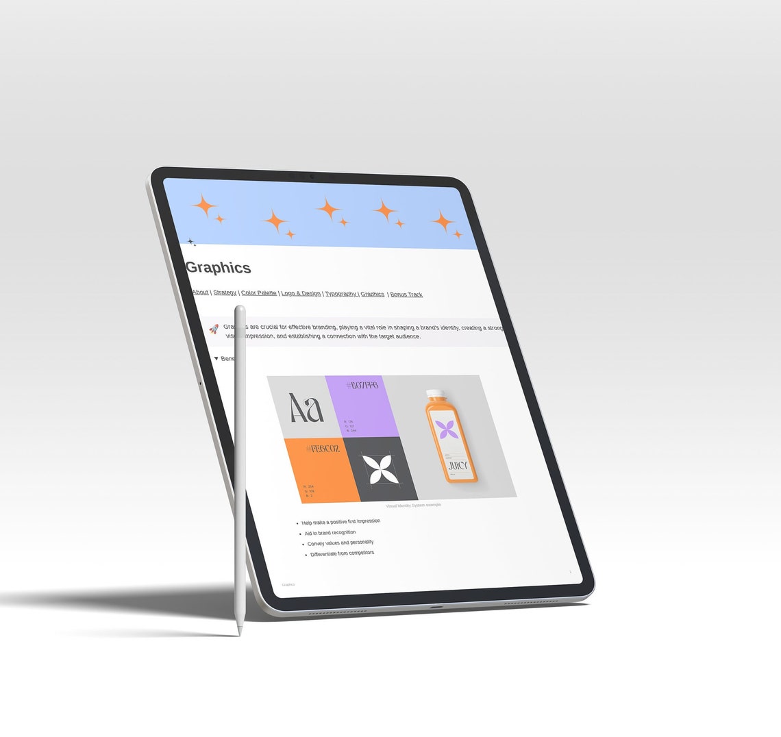 Notion Template 2024 Brand Guidelines Business Plan and Brand Kit ...