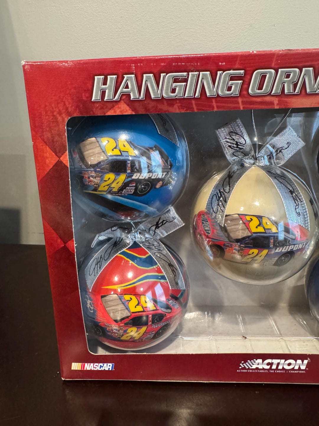 Jeff Gordon Christmas Ornament Set - Etsy