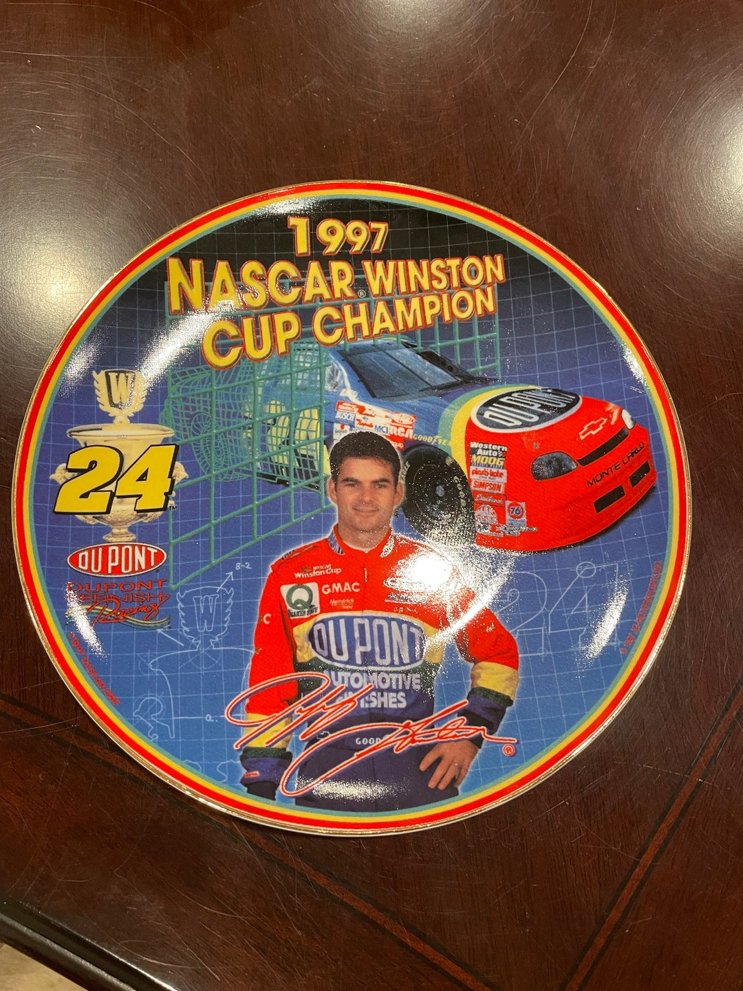 Jeff Gordon Plate - Etsy