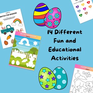 Easter Bunny Binder Full of Fun and Educational Activities. - Etsy