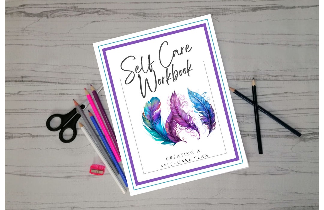 Self Care Workbook - Creating a Self Care Plan - Etsy