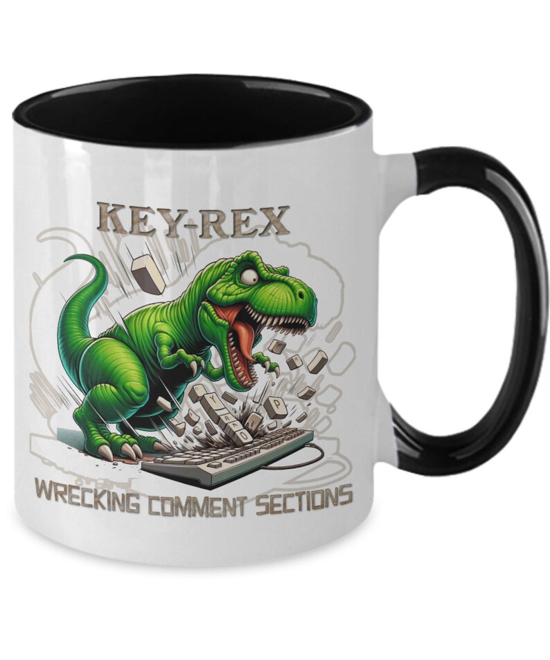 Key-rex T-rex Dinosaur Dinosaurs Say Prehistoric Life Keyboard Warrior ...